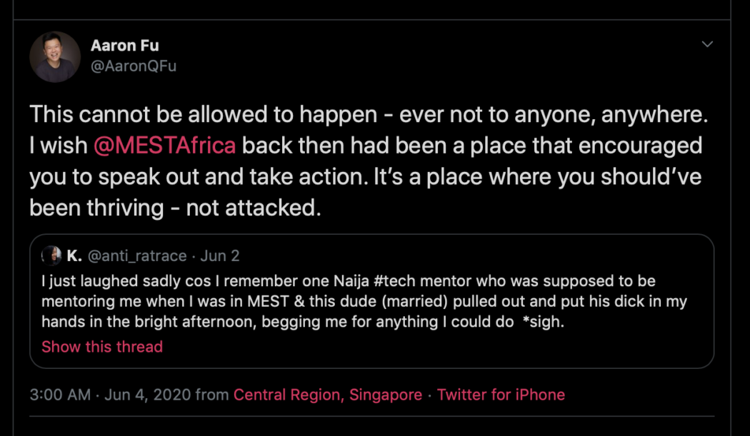 Accusation against Tizeti's CEO, Kendall Ananyi reveals a sexual ...