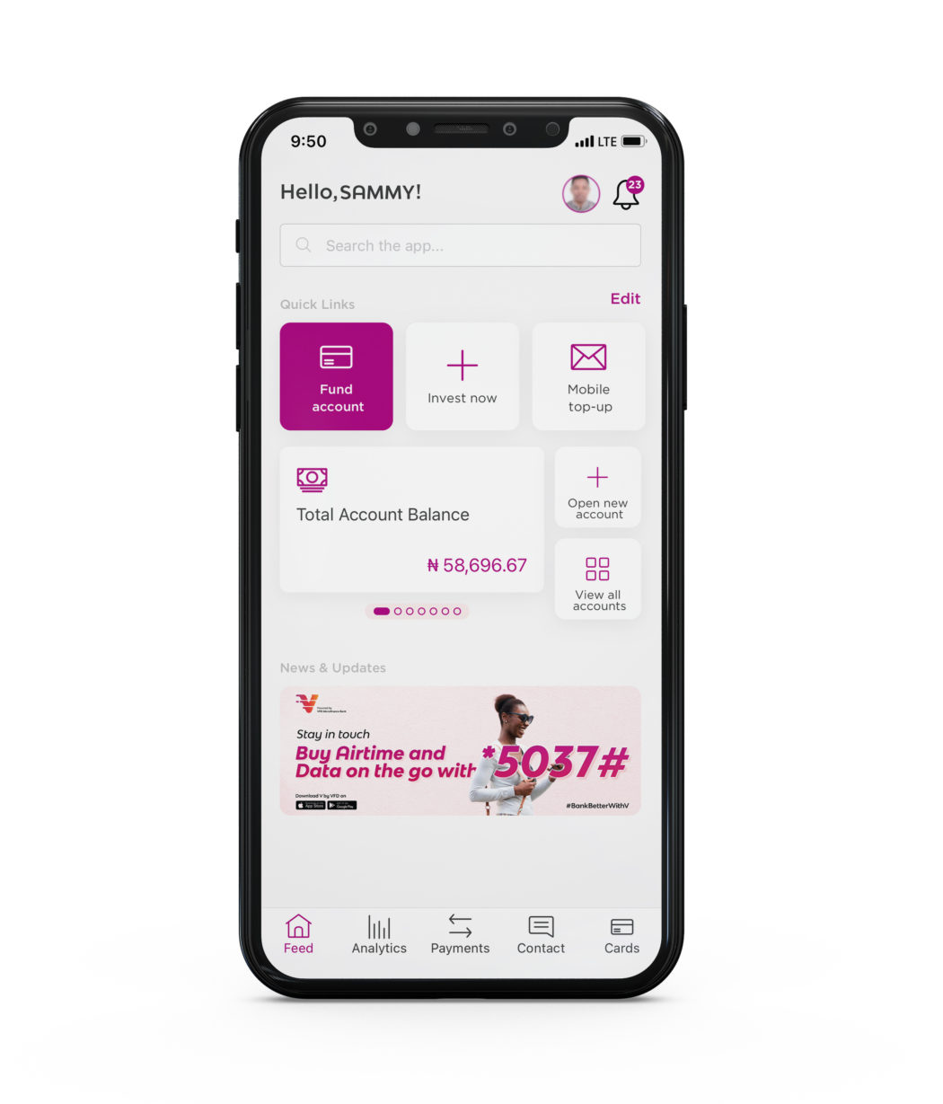 With its latest upgrade, the VBank app is getting a lot of things right ...