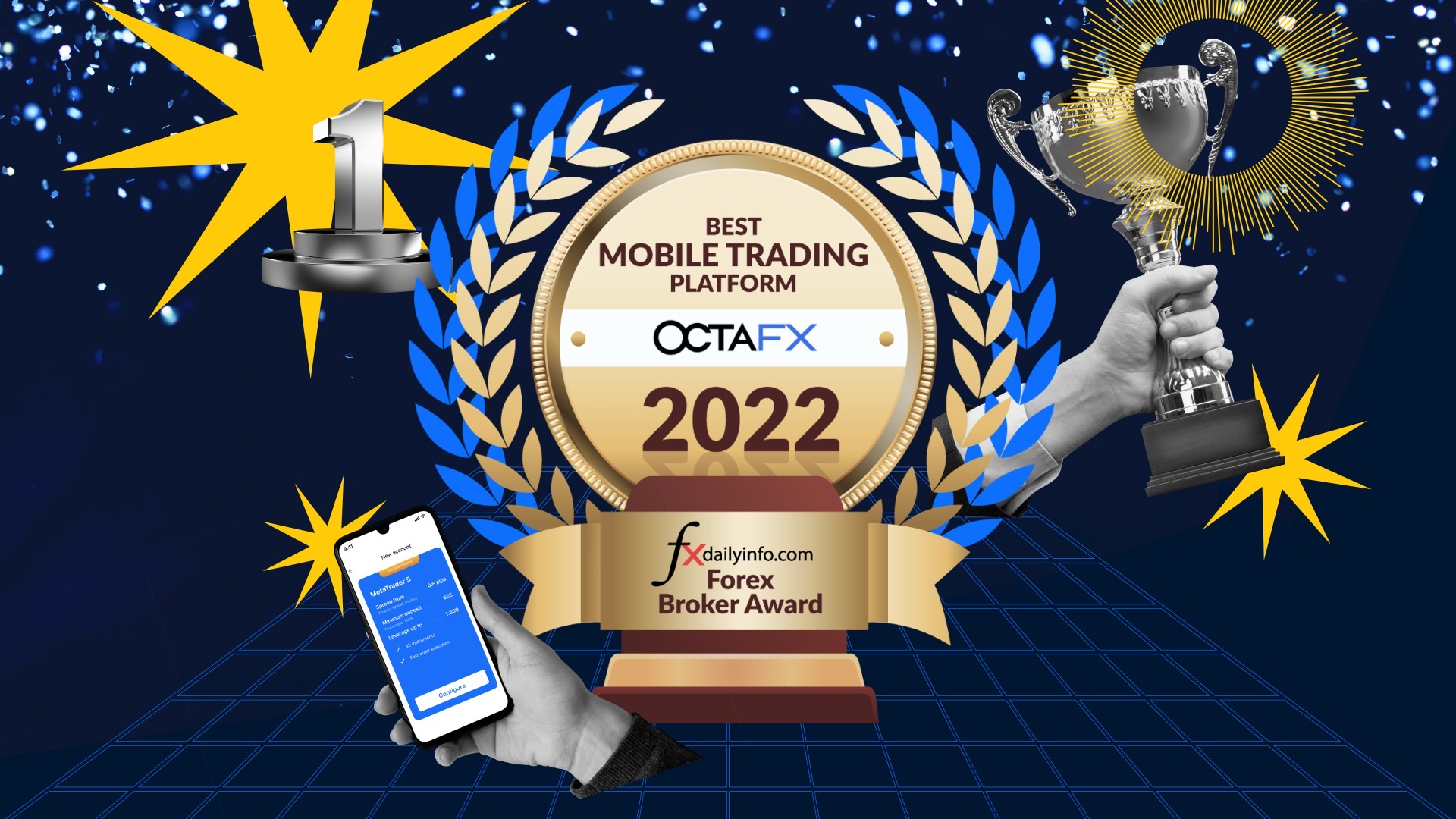 OctaFX wins Best Mobile Trading Platform award at Forex Brokers Award ...