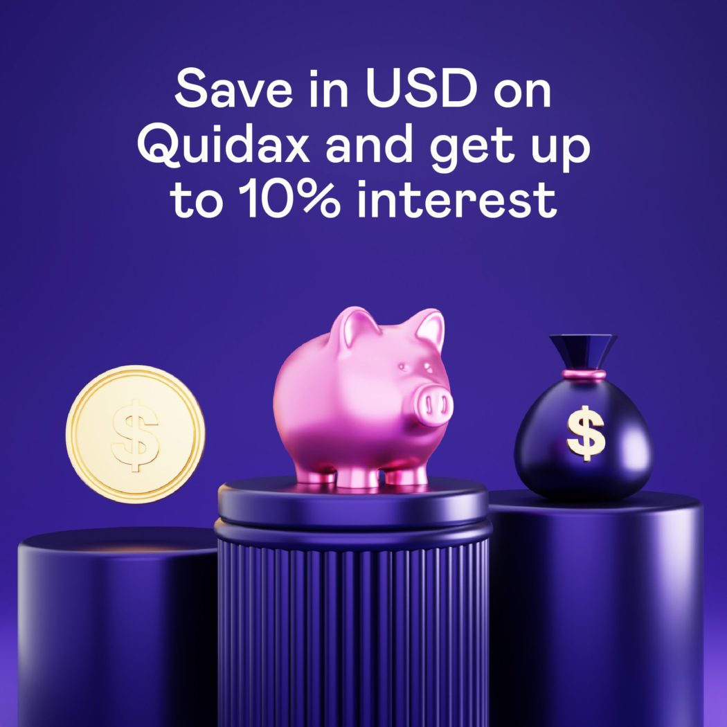 Quidax Launches US Dollar (USD) Savings with to up 10% interest | TechCabal