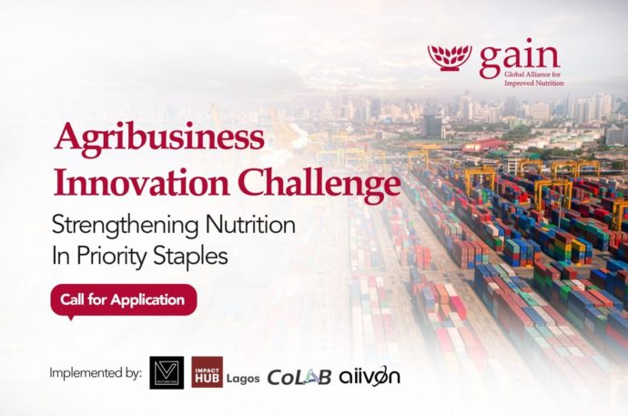 Agribusiness Innovation Challenge – Announcement of Partnerships and Call for Applications ...