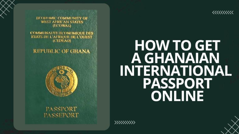 How to apply for a Ghana passport online – TechCabal