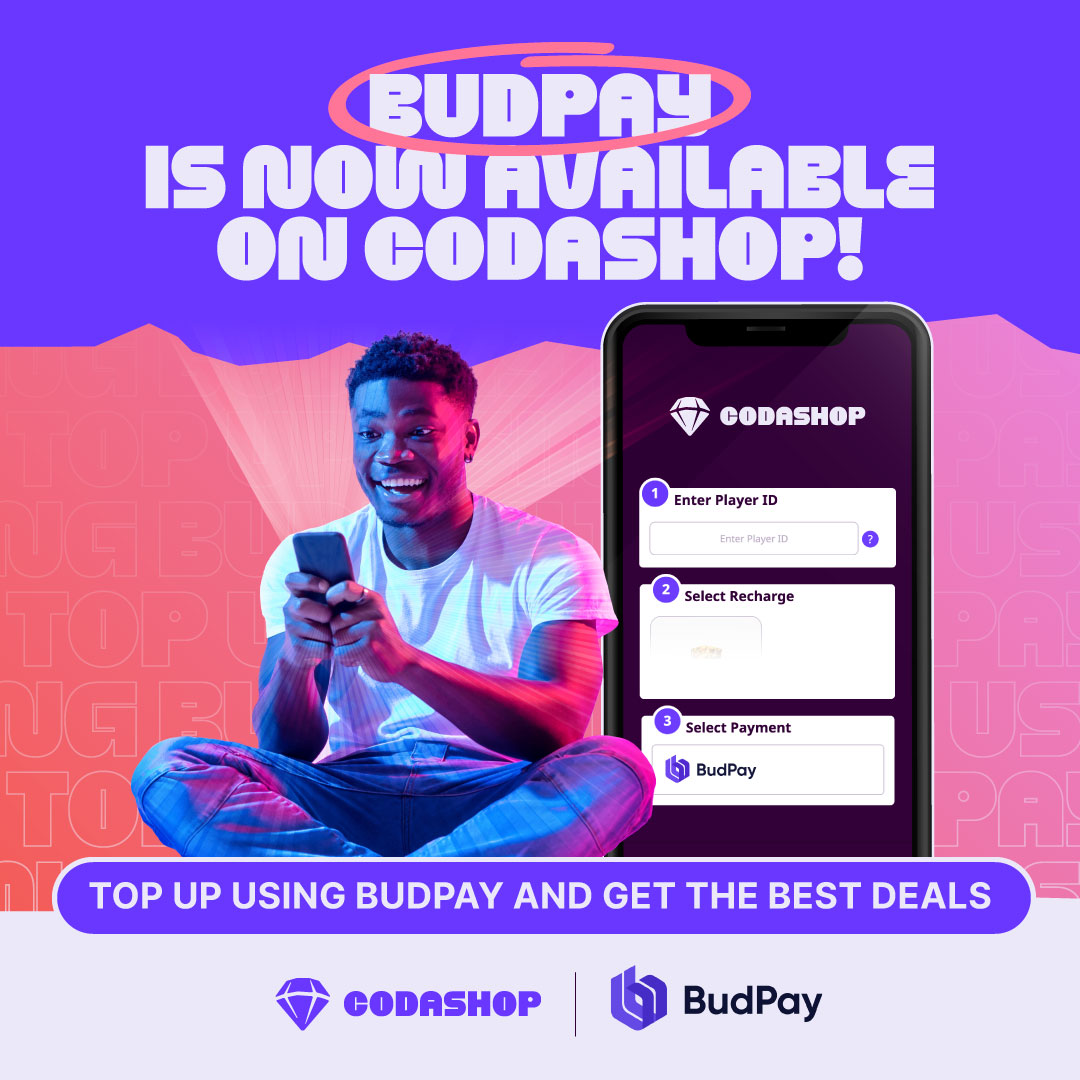 BudPay Partners with Codashop To Offer Gamers in Nigeria a Seamless Way ...