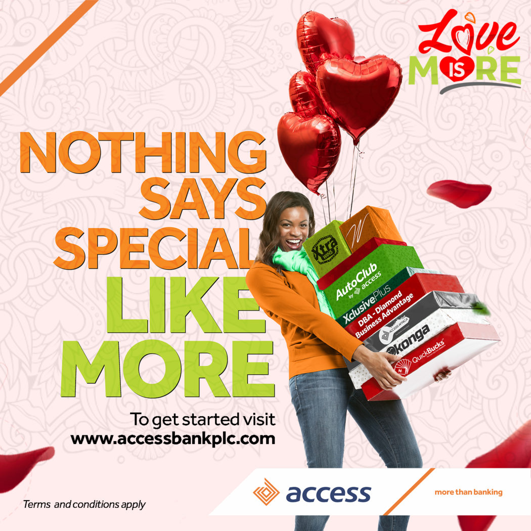 Access Bank introduces the "Love is More" campaign for Valentine season ...