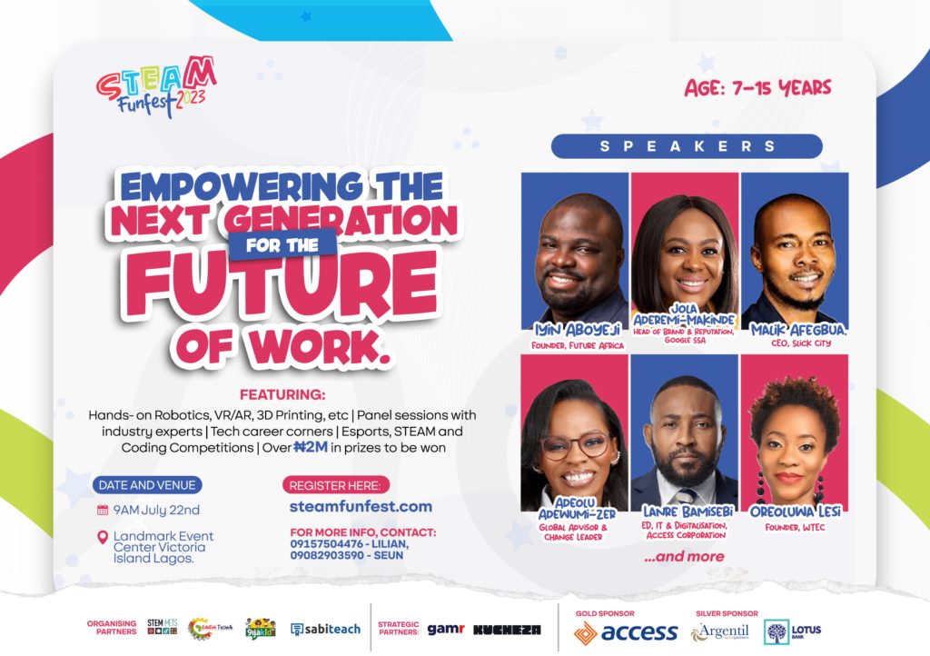 10 Reasons Why Your Child MUST Attend 2023 STEAM Fun Fest !!! | TechCabal