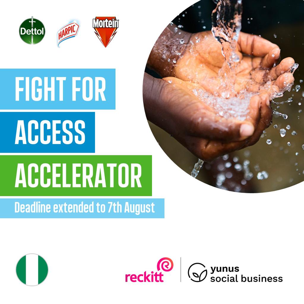 Reckitt Nigeria Launches Accelerator Program for solutions in Water ...