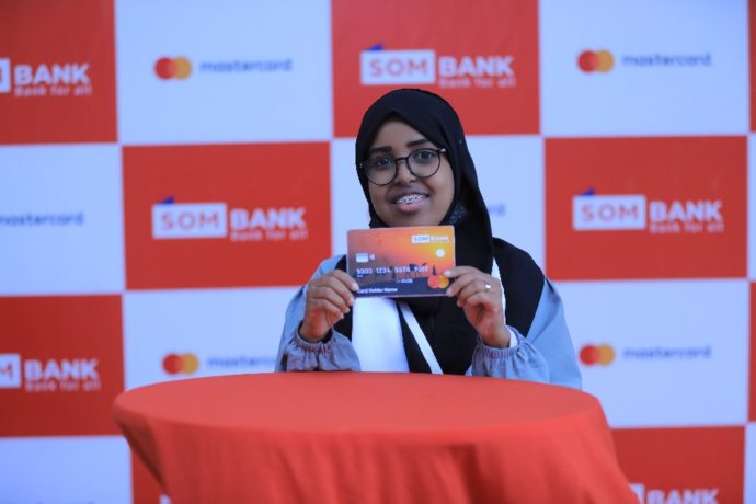 Mastercard partners with SomBank to launch cards in Somalia.