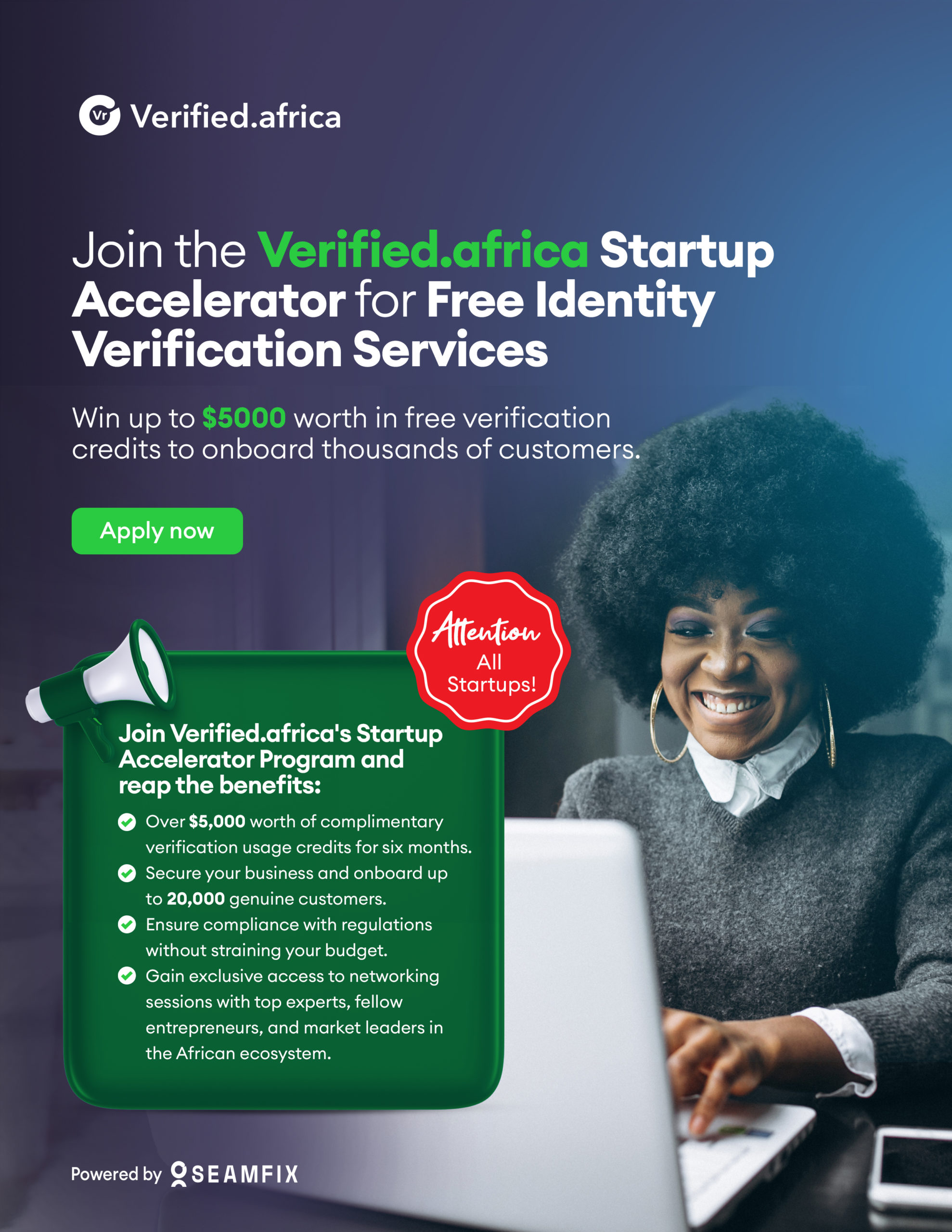 Join the Verified Startup Accelerator for Free Identity Verification ...