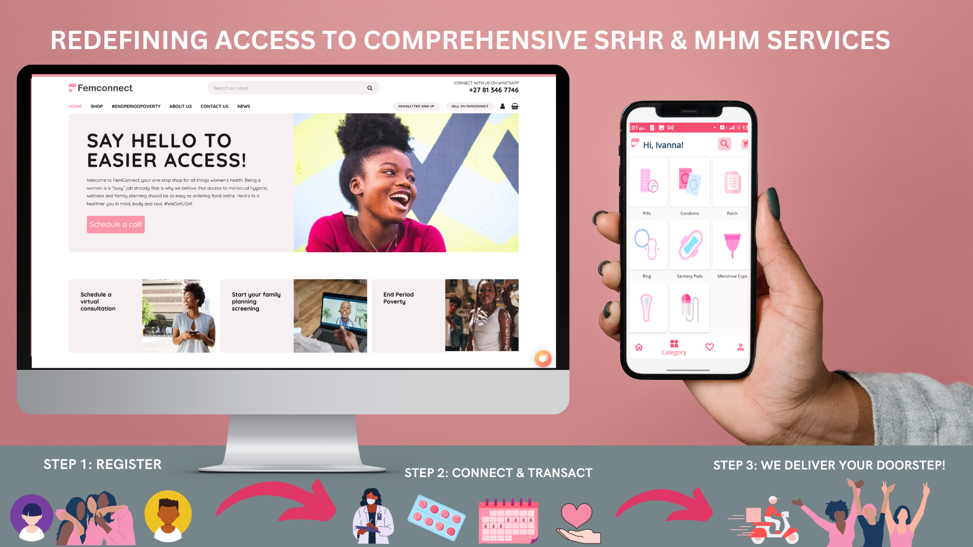 This South African femtech delivers contraceptives to your doorstep