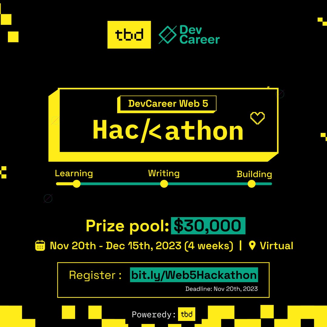 DevCareer Web5 Hackathon: A Platform for Innovation and Collaboration. | TechCabal