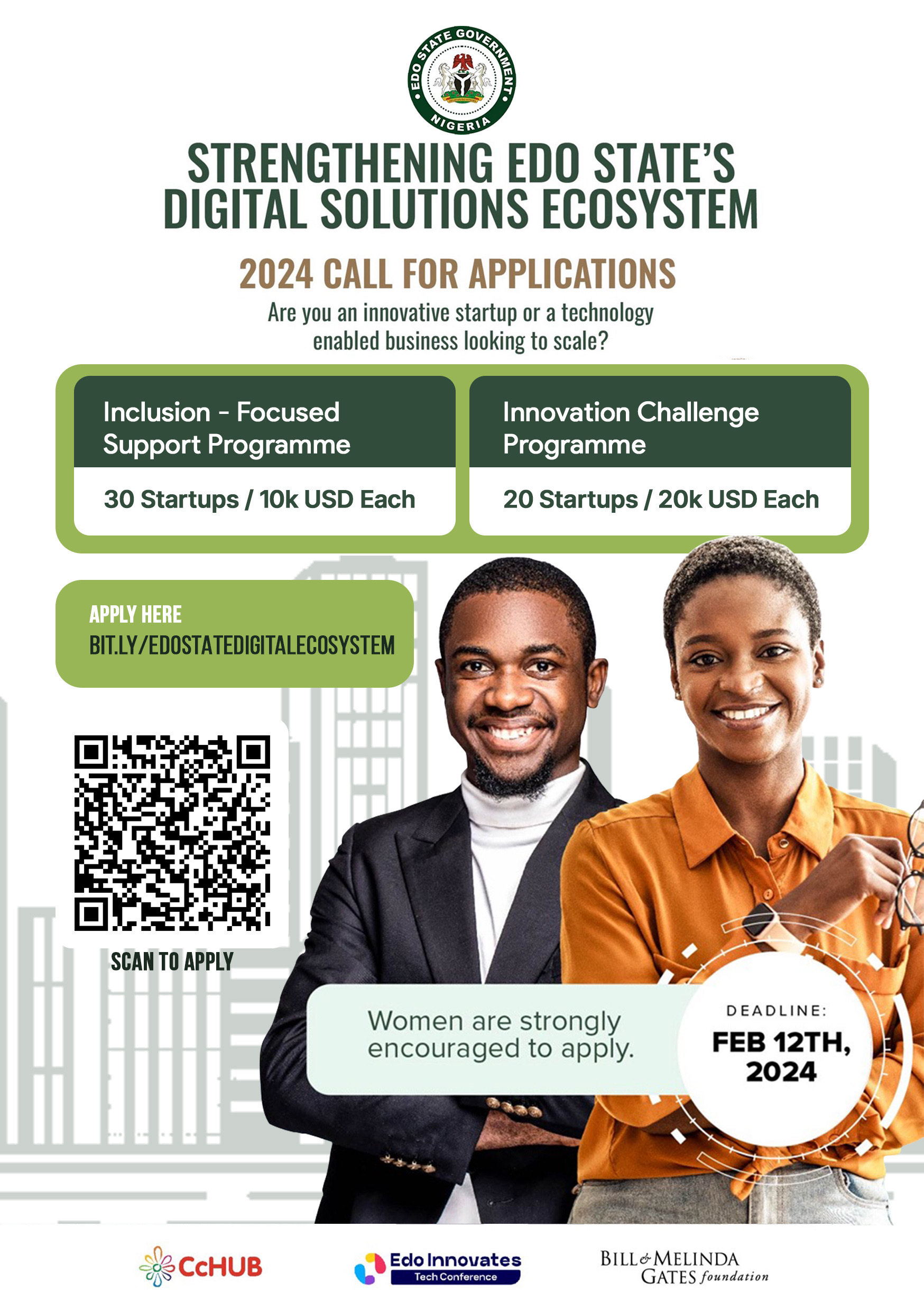 Edo State Government launches Start-Up grant in collaboration with Co ...