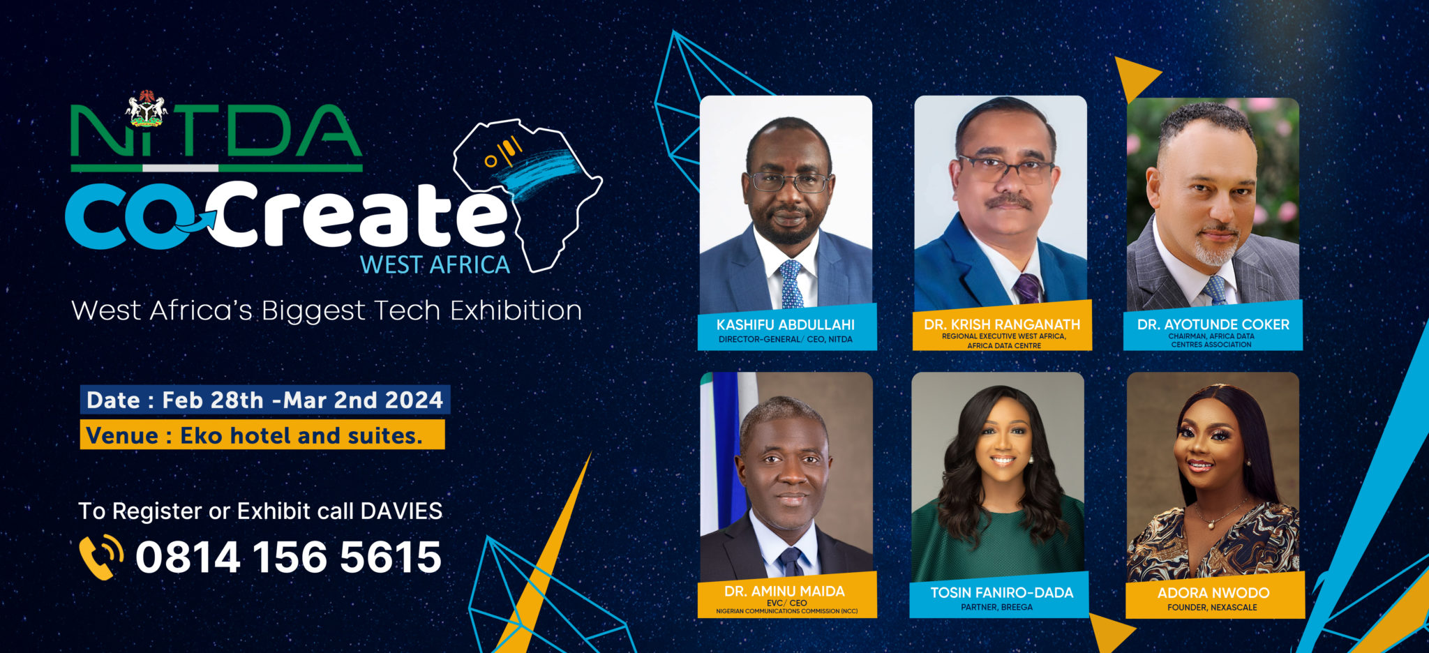 Registration for the NITDA Co-Create West Africa Tech Exhibition is now ...