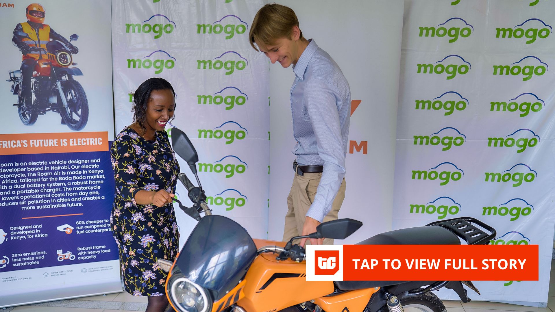 Roam partners Mogo to offer electric motorcycle financing to riders