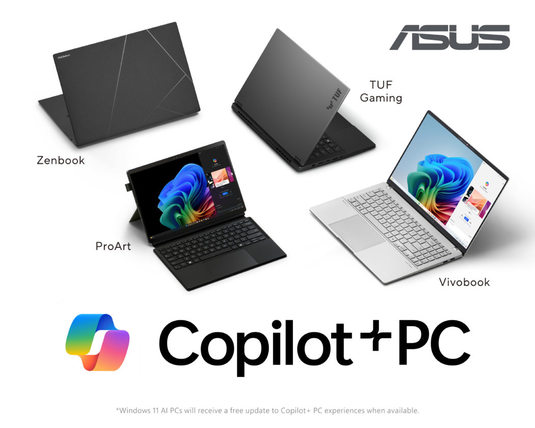 ASUS Announces Complete Portfolio of AI-Powered Copilots+ PCs at ...