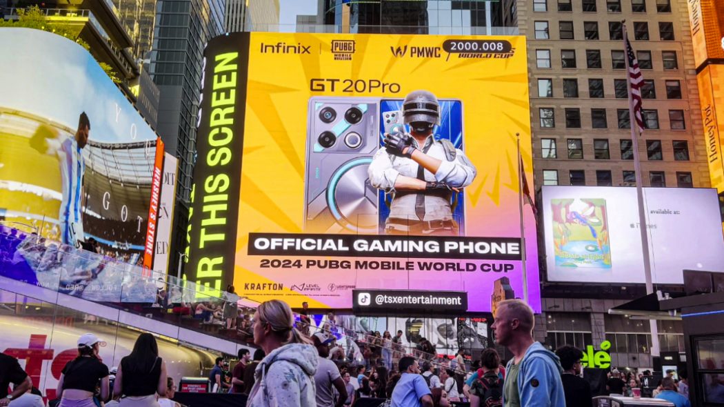 From Times Square to 2024 PUBG MOBILE World Cup - Infinix GT 20 Pro's ...