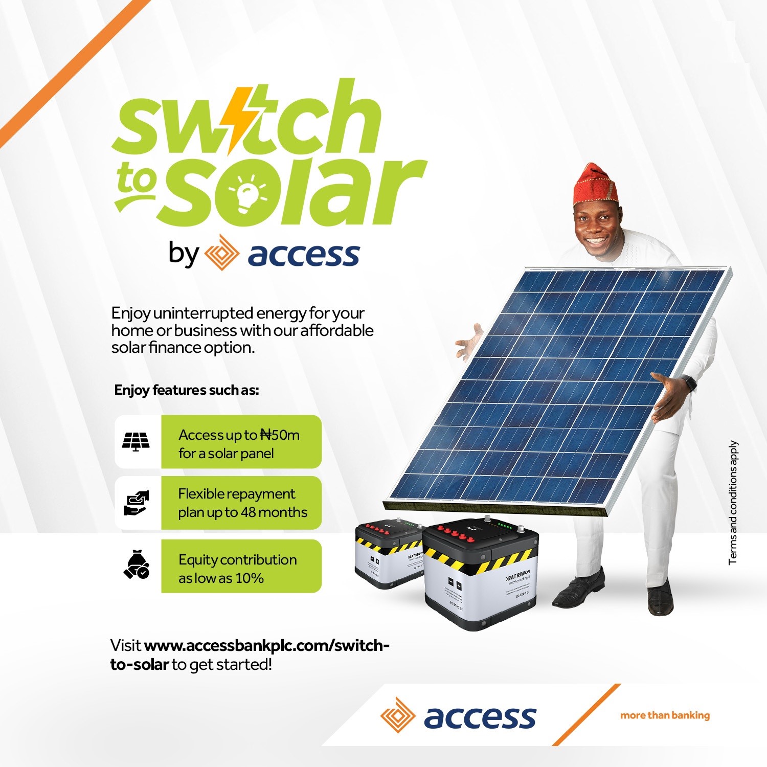 Access Bank Unveils Switch-To-Solar Campaign | TechCabal
