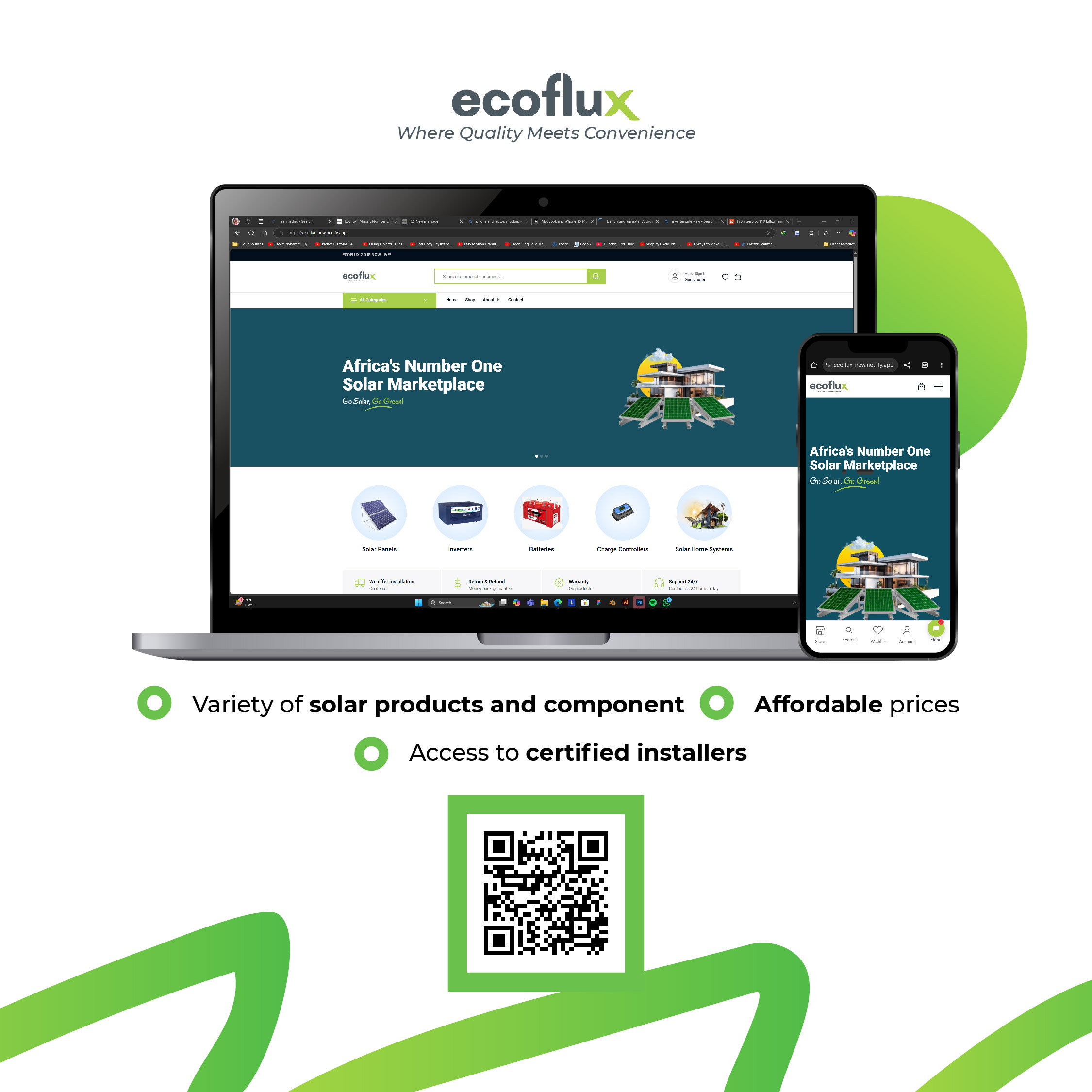 Ecoflux launches Africa’s first solar energy e-commerce, enhancing ...