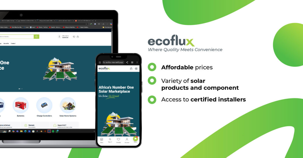 Ecoflux launches Africa’s first solar energy e-commerce, enhancing ...