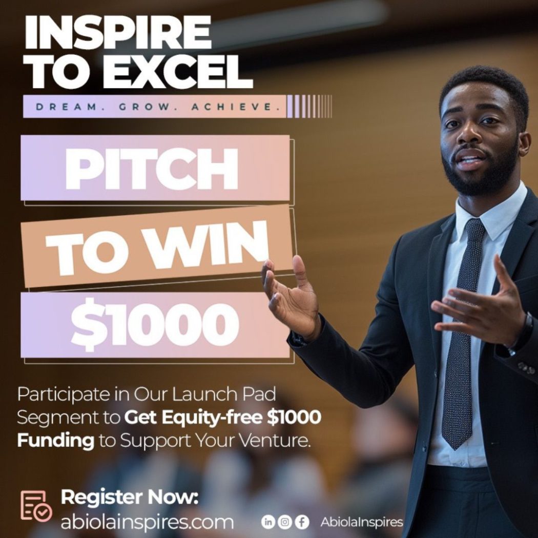 “Inspire to Excel” by Abiola Inspires: Unlock Your Potential & Win ...