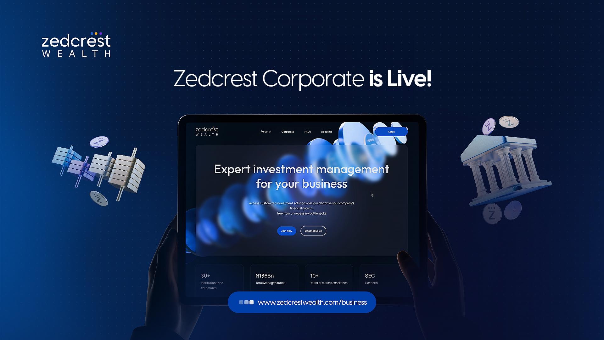Zedcrest Wealth Opens the Doors to High-Yield Investing for Businesses. | TechCabal