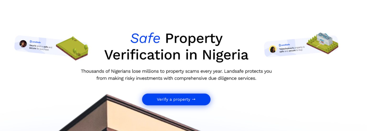 LandSafe Launches to Solve Property Verification Problem in Nigeria ...