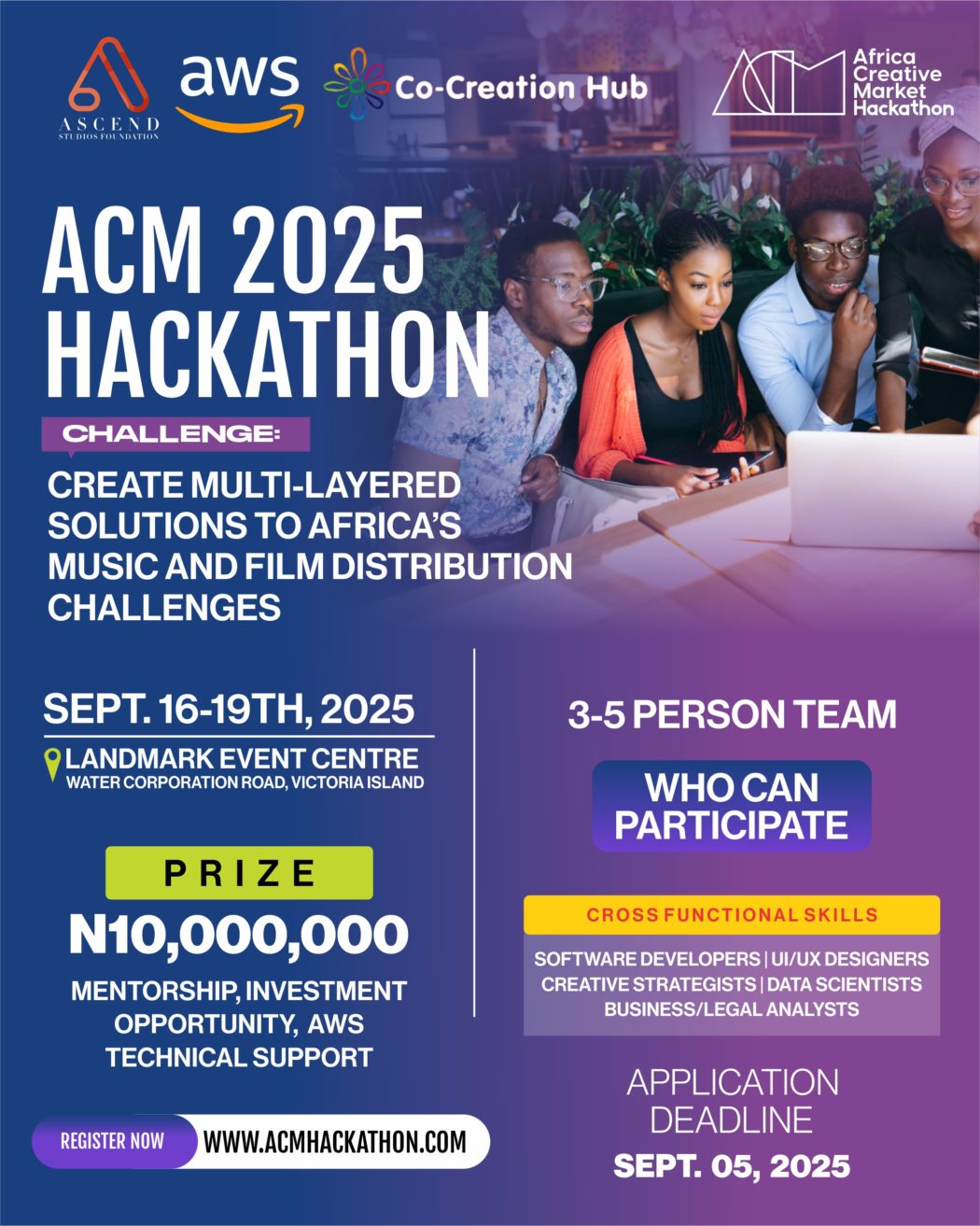 Applications Now Open for Africa Creative Market Hackathon 2025 - N10 Million Grand Prize ...