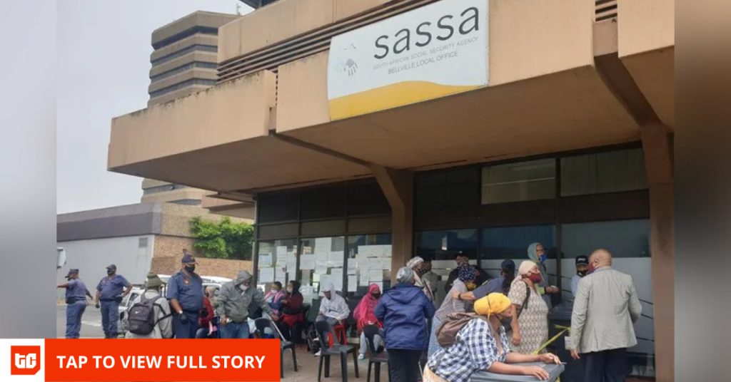 What is SASSA and how do social grants work in South Africa?
