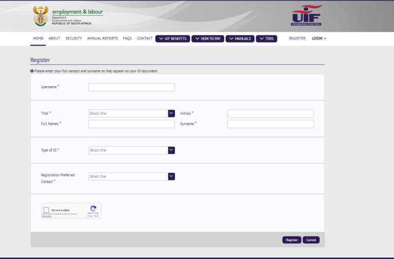 How to check your UIF status & balance online in 2026