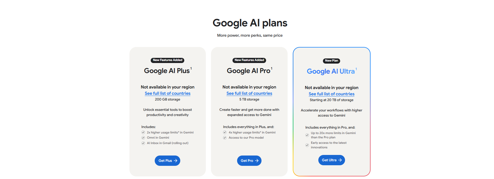 Google's new AI subscription plans explained: Which one should you pay ...